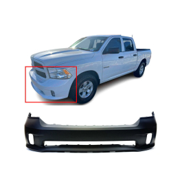 Front Bumper Cover for Dodge RAM 2013-2018 - Perfect Fit & Fast Delivery!