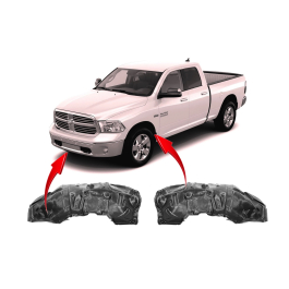 Set of 2 Front Fender Liner for Dodge RAM 1500 2013-2018- Easy ...