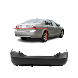 Rear Bumper Cover for Ford Fusion 2006-2009 - Perfect Fit & Fast Delivery!