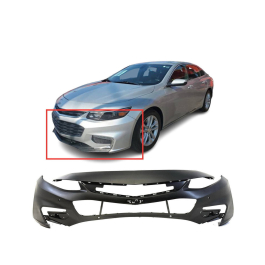 Front Bumper Cover for Chevrolet Malibu 2016-2018 - Perfect Fit & Fast ...