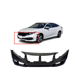 Front Bumper Cover for Honda Civic 2017-2021 - Perfect Fit & Fast Delivery!