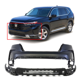 Front Bumper Cover Kit for Honda Pilot 2023-2024 Primed | FitParts