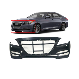 Front Bumper Cover for Hyundai Genesis 2015-2017 Perfect Fit & Fast ...