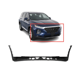 Front Lower Bumper Cover for Hyundai Santa Fe 2019-2020 - Perfect Fit!