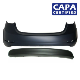 Rear Bumper Cover Kit for Hyundai Elantra 2014-2016 Perfect Fit & Fast ...
