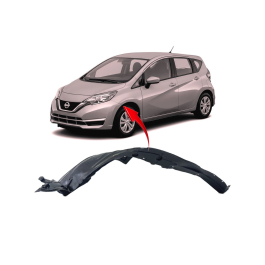 Front Driver Side Fender Liner for Nissan Versa Note 2014-2019- Easy ...