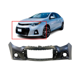 Front Bumper Cover for Toyota Corolla 2014-2016 - Perfect Fit & Fast ...