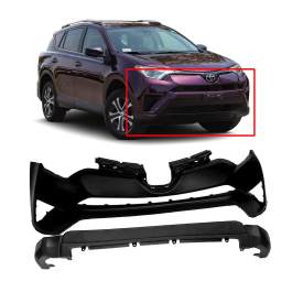 Front Bumper Cover Kit for Toyota RAV4 2016-2018 Perfect Fit & Fast ...