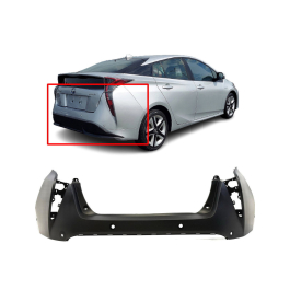 Rear Bumper Cover for Toyota Prius 2016-2018 - Perfect Fit & Fast Delivery!