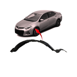 Front Driver Side Fender Liner for Toyota Corolla 2014-2016- Easy ...