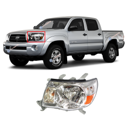 Premium HeadLight for Toyota Tacoma 2005-2011 - Perfect Fit & Fast ...