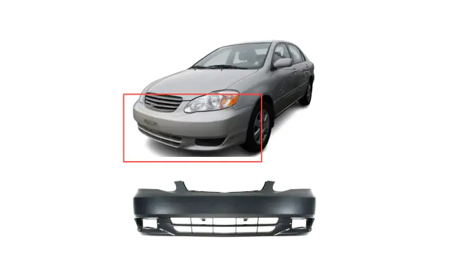 2004 toyota corolla front bumper store